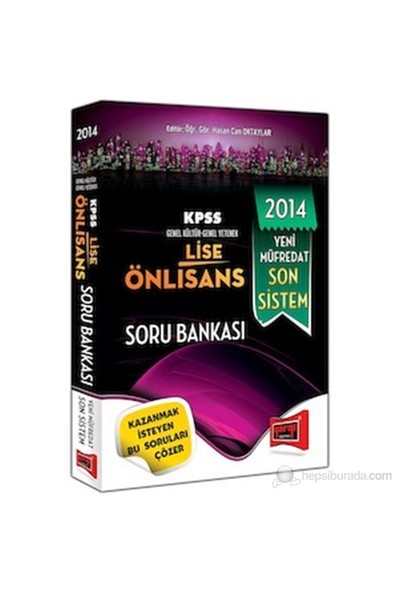 Yargı KPSS 2014 Lise-Önlisans Soru Bankası