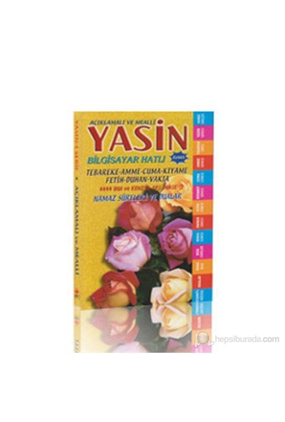 Açıklamalı Ve Mealli Yasin (Cep Boy) (Bilgisayar Hatlı)-Kolektif Açıklamalı Ve Mealli Yasin (Cep Boy) (Bilgisayar Hatlı)-Kolektif