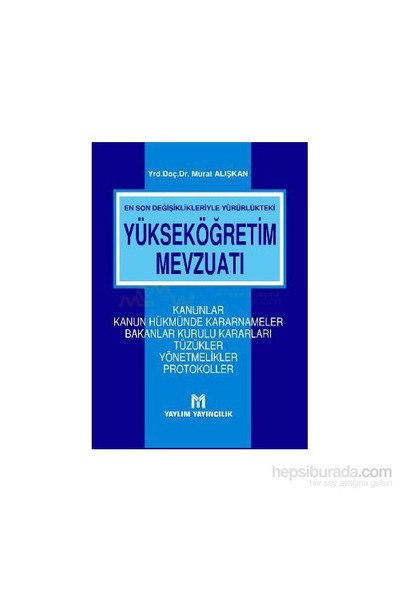 Yükseköğretim Mevzuatı