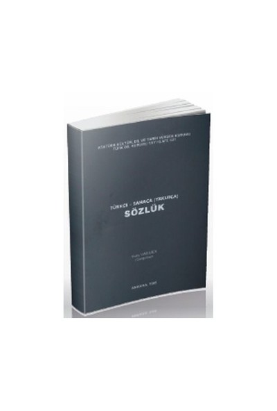 Türkçe-Sahaca (Yakutça) Sözlük-Yuriy Vasiliev Türkçe-Sahaca (Yakutça) Sözlük-Yuriy Vasiliev