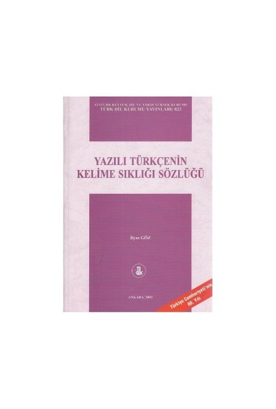 Yazılı Türkçenin Kelime Sıklığı Sözlüğü