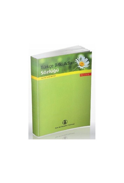 Türkçe Bitki Adları Sözlüğü