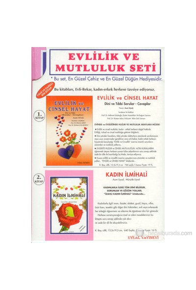 Evlilik Ve Mutluluk Seti-Mürşide Uysal