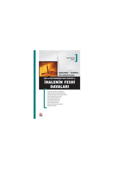 İhalenin Feshi Davaları