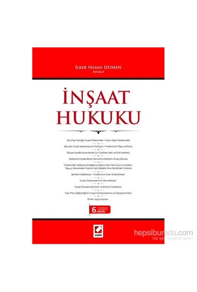 İnşaat Hukuku