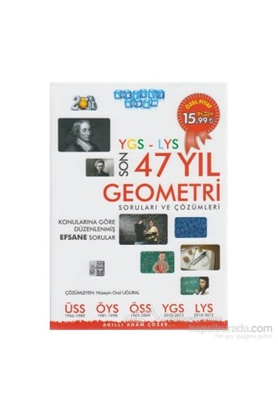 Ygs - Lys Son 47 Yıl Geometri Soru Ve Çözümleri 2013-Komisyon