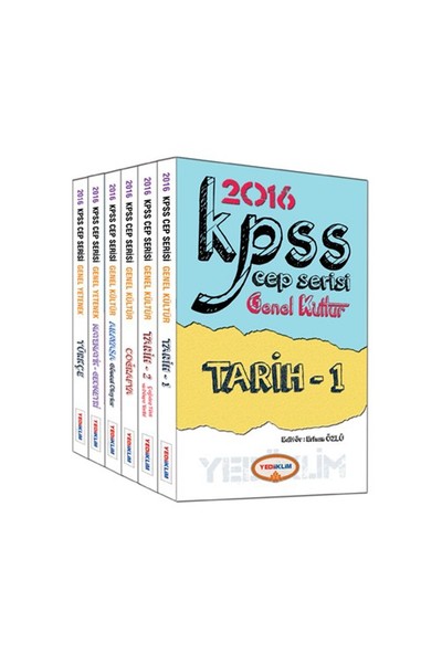 Yediiklim Kpss 2016 Genel Kültür Genel Yetenek Konu Anlatımlı Modüler Set Cep Kitabı (6 Kitap) Yediiklim Kpss 2016 Genel Kültür Genel Yetenek Konu Anlatımlı Modüler Set Cep Kitabı (6 Kitap)