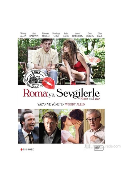 To Rome with Love (Roma'ya Sevgilerle) (DVD)