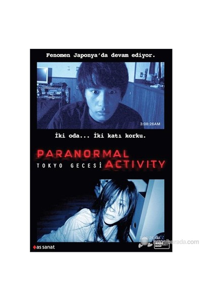 Paranormal Activity-Tokyo Night (Paranormal Activity-Tokyo Gecesi) (DVD) Paranormal Activity-Tokyo Night (Paranormal Activity-Tokyo Gecesi) (DVD)