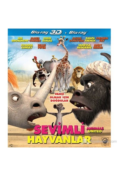 Animals United (Sevimli Hayvanlar) (3D Blu-Ray Disc)