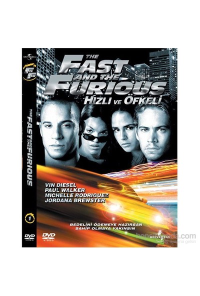 The Fast And The Furious (Hızlı ve Öfkeli) ( DVD ) The Fast And The Furious (Hızlı ve Öfkeli) ( DVD )