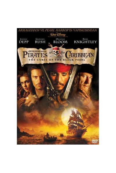 Pirates Of Caribbean: The Curse Of The Black Pearl (Karayip Korsanları: Siyah İnci'nin Laneti) ( DVD )