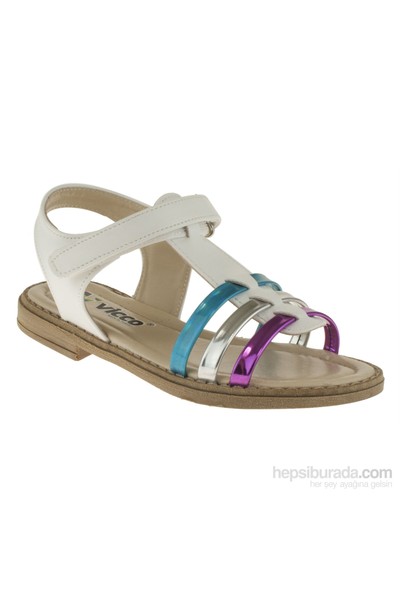 Vicco 211 928U644p Beyaz Sandalet