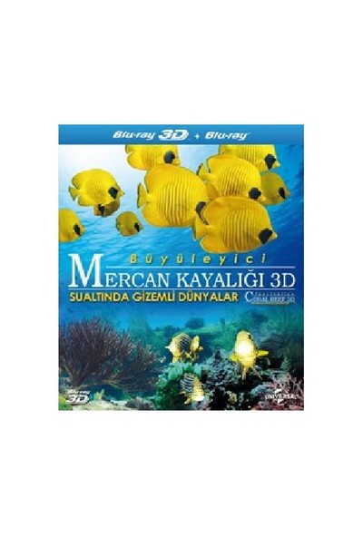 Büyüleyici Mercan Kayalığı 3D Sualtında Gizemli Dünyalar (Blu-Ray Disc)