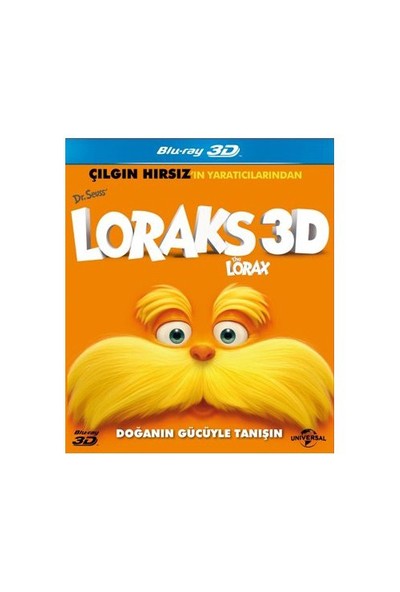 Dr. Seuss' The Lorax (3D Blu-Ray Disc)