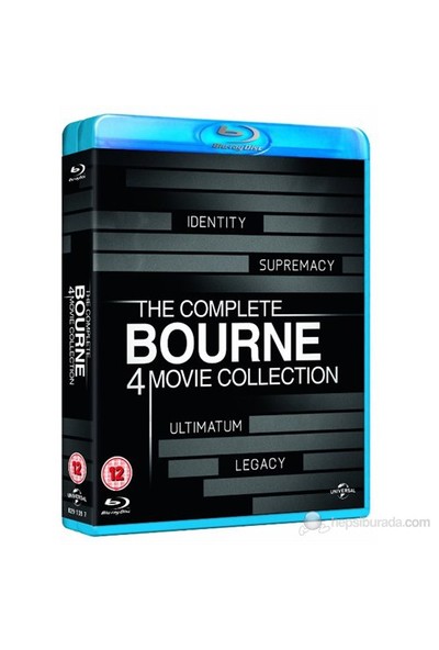 The Complete Bourne 4 Movie Collection (Bourne 4 BD Koleksiyon)