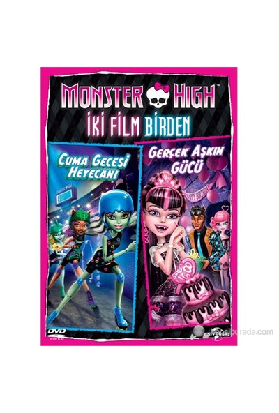 Monster High İki Film Birden (Monster High: Friday Night Frights&Why Do Ghouls Fall in Love?) (VCD) Monster High İki Film Birden (Monster High: Friday Night Frights&Why Do Ghouls Fall in Love?) (VCD)