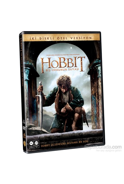 The Hobbit: The Battle Of The Five Armies (Hobbit : Beş Ordunun Savaşı) (DVD) (2 Disc Özel Versiyon) The Hobbit: The Battle Of The Five Armies (Hobbit : Beş Ordunun Savaşı) (DVD) (2 Disc Özel Versiyon)