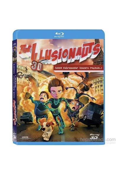 The Illusionatus (Minik Kahramanlar Macera Peşinde) (3D Blu-Ray)
