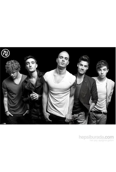 The Wanted Black & White Maxi Poster The Wanted Black & White Maxi Poster