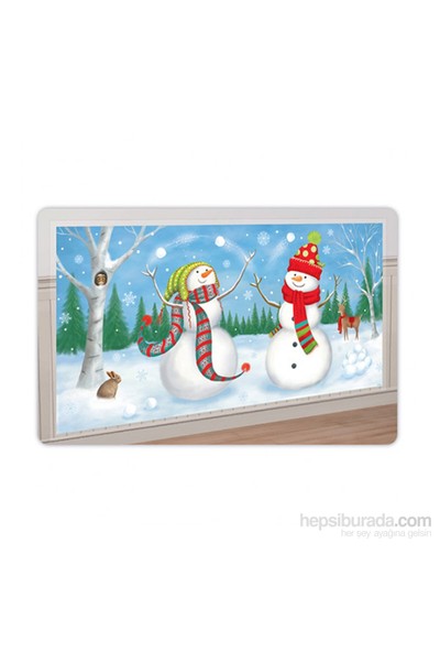 KullanAtMarket Kartopu Oyunu Duvar Dekoru