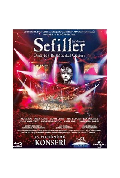 Les Miserables (Sefiller) - Ömürlük Bir Müzikal Gösteri (25. Yıldönümü Konseri) (Blu-Ray Disc)