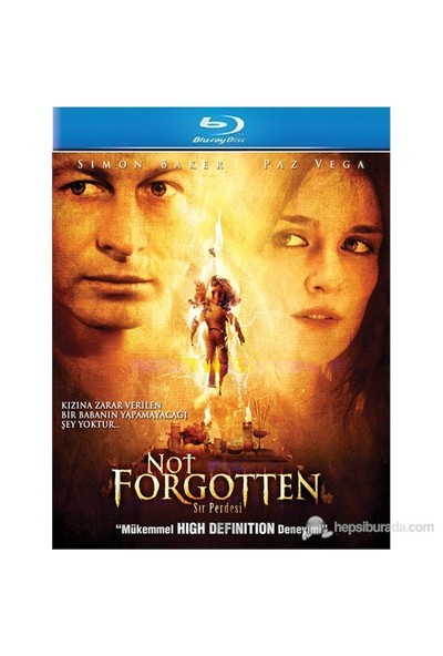Not Forgotten (Sır Perdesi) (Blu-Ray Disc) Not Forgotten (Sır Perdesi) (Blu-Ray Disc)