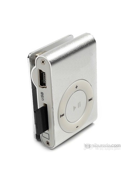 Player PL-101 8GB Mp3 Çalar - Gümüş