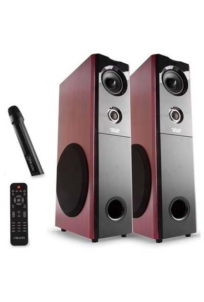 Mikado MD-101BT 2.0 Usb+SD+FM Radyolu Bluetooth Speaker Mikado MD-101BT 2.0 Usb+SD+FM Radyolu Bluetooth Speaker