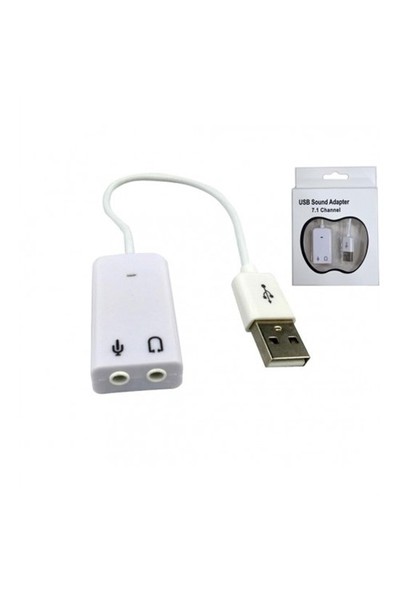 Usb Ses Kartı 7.1 Virtual 3D Harici Usb Ses Kartı 7.1 Virtual 3D Harici