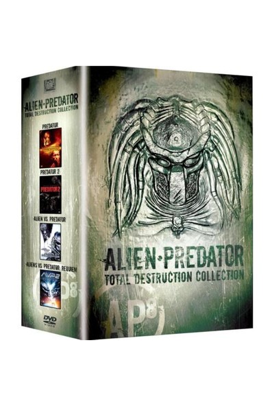 Predator Total Destruction Collection (4 Disc) (Özel Kutulu)