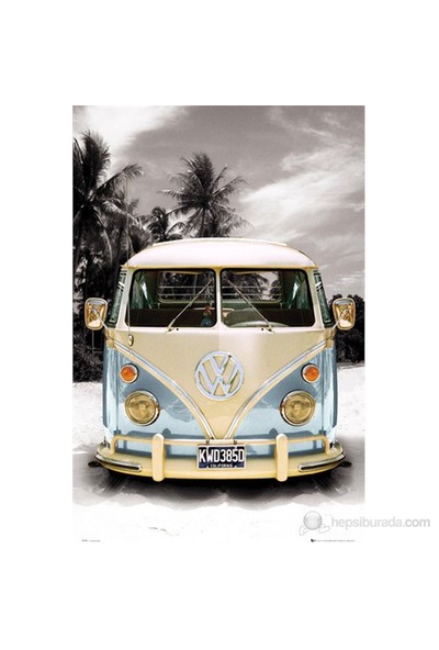 VW Camper Beach Maxi Poster