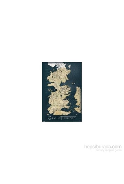 Maxi Poster Game Of Thrones Map Maxi Poster Game Of Thrones Map
