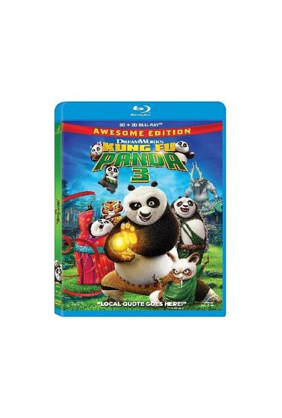 Kungu Fu (Panda 3) (3D + 2D Blu-Ray Disc)