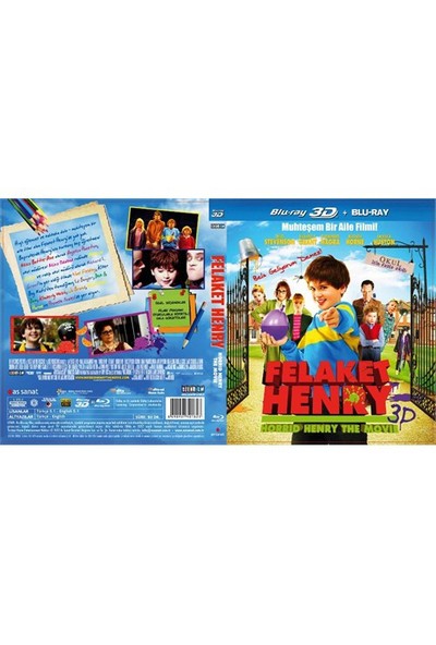 Horrid Henry (Felaket Henry) (3D + Blu-Ray)