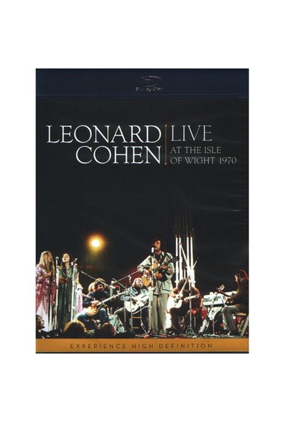 Live At The Isle Of Wıght 1970 (Leonard Cohen) (Blu-Ray Disc) Live At The Isle Of Wıght 1970 (Leonard Cohen) (Blu-Ray Disc)