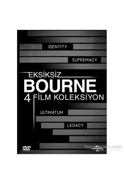 Bourne 4 Film Koleksiyon (DVD)
