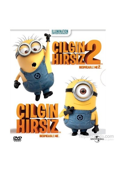 Despicable Me 1&2 Box Set (Çılgın Hırsız 1&2 Box Set) (DVD)
