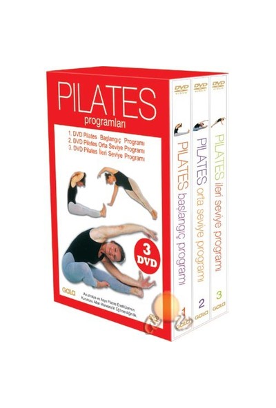 Pilates Programları Özel Set (3 DVD) Pilates Programları Özel Set (3 DVD)