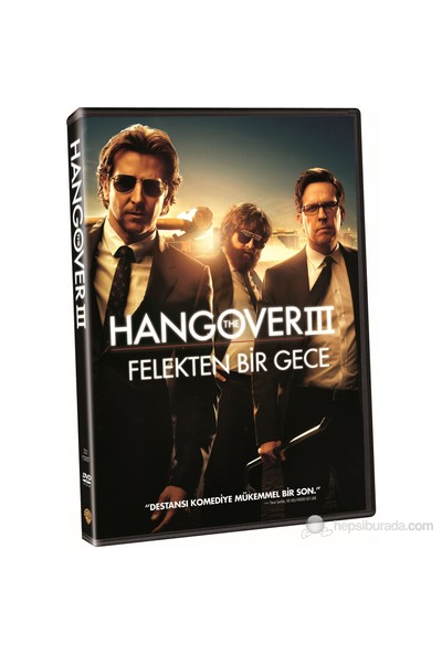 Hangover 3 (Hangover 3: Felekten Bir Gece 3) (DVD) Hangover 3 (Hangover 3: Felekten Bir Gece 3) (DVD)