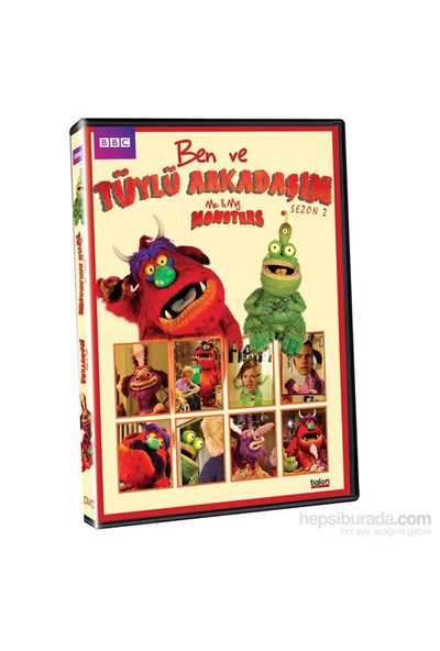 Me & My Monsters - Season 2 (Ben ve Tüylü Arkadaşim – Sezon 2) (DVD) (2 DİSK) Me & My Monsters - Season 2 (Ben ve Tüylü Arkadaşim – Sezon 2) (DVD) (2 DİSK)