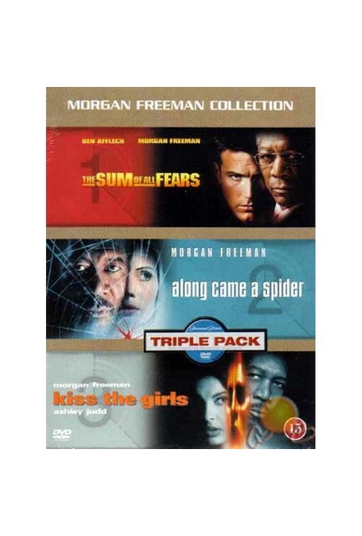 Morgan Freeman Collection (The Sum Of The Fears-along Came A Spider-kiss The Girls) ( DVD ) Morgan Freeman Collection (The Sum Of The Fears-along Came A Spider-kiss The Girls) ( DVD )