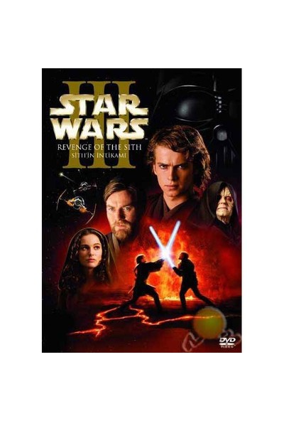 Star Wars Episode 3 : Revenge Of The Sıth (Star Wars Bölüm 3: Sıth'in İntikamı) (Double) ( DVD Orjınal) Star Wars Episode 3 : Revenge Of The Sıth (Star Wars Bölüm 3: Sıth'in İntikamı) (Double) ( DVD Orjınal)