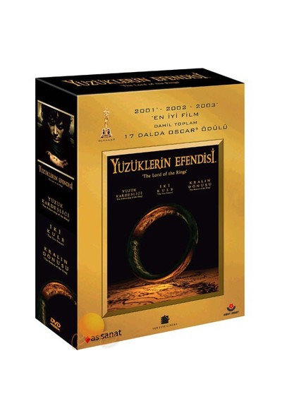 Yüzüklerin Efendisi (3 lü Box Set) (6 Disk) ( DVD )