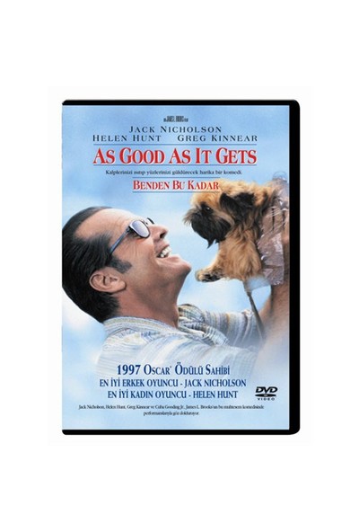 As Good As It Gets (Benden Bu Kadar) ( DVD ) As Good As It Gets (Benden Bu Kadar) ( DVD )