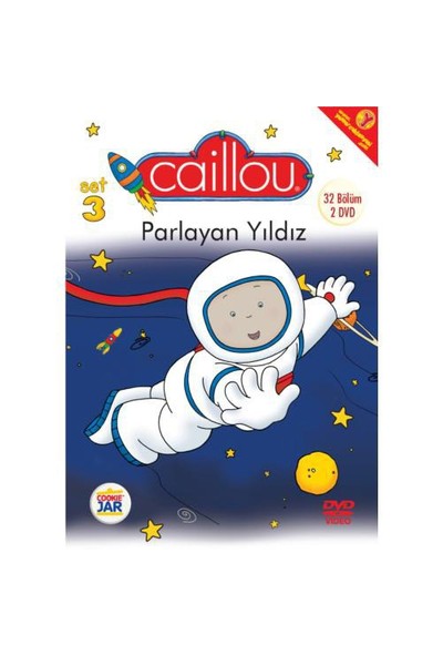 Caillou Parlayan Yıldız DVD Seti 3 (2 DVD - 32 Bölüm)