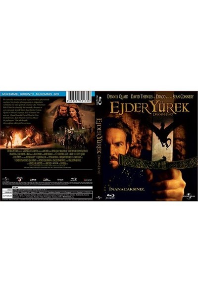 Dragonheart (Ejder Yürek) (Blu-Ray)