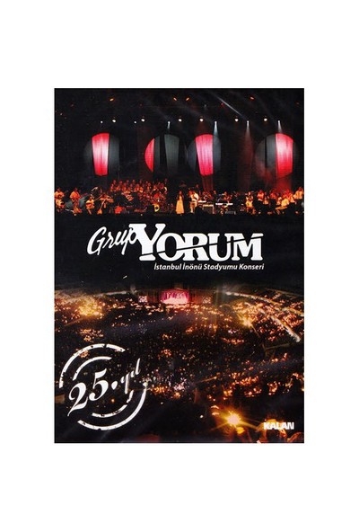 Grup Yorum - İstanbul İnönü Stadyumu Konseri 25. Yıl (2 Disc) Grup Yorum - İstanbul İnönü Stadyumu Konseri 25. Yıl (2 Disc)