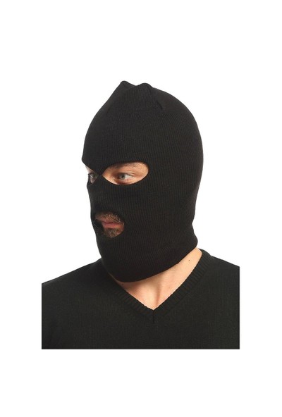 Çift Göz Kar Maskesi Bere