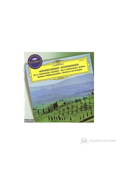 Herbert Von Karajan - Mendelssohn: Symphonıes Nos3 And 4 Herbert Von Karajan - Mendelssohn: Symphonıes Nos3 And 4
